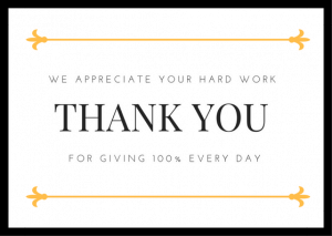 Employee Appreciation Thank You Cards | FREE Printables